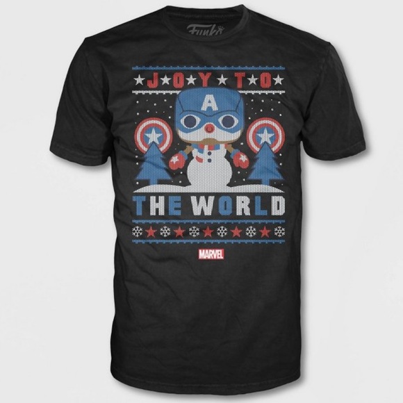 Marvel + Funko POP! | Shirts & Tops | Marvel Captain America Shirt Mini ...